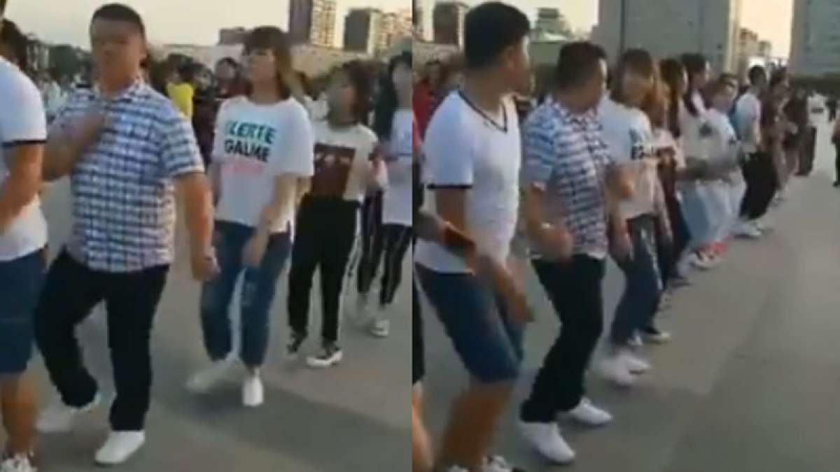Watch: The chinese play garba video goes viral