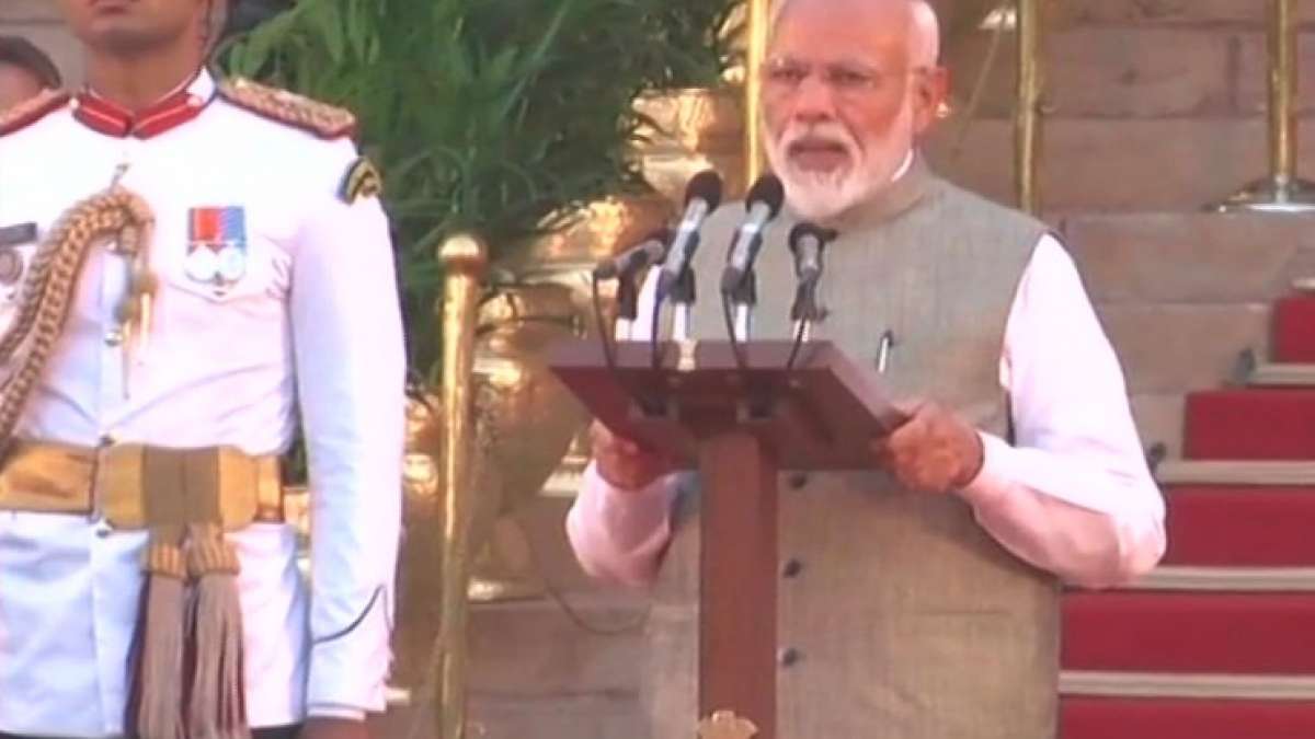 Narendra Modi takes oath as 15th Prime Minister of India